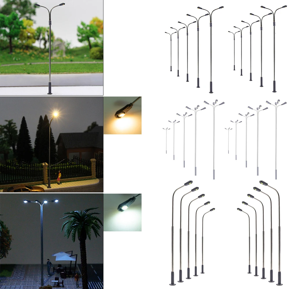 10pcs-Model-Railway-HO-Scale-1-75-3V-Miniature-Street-Light ...