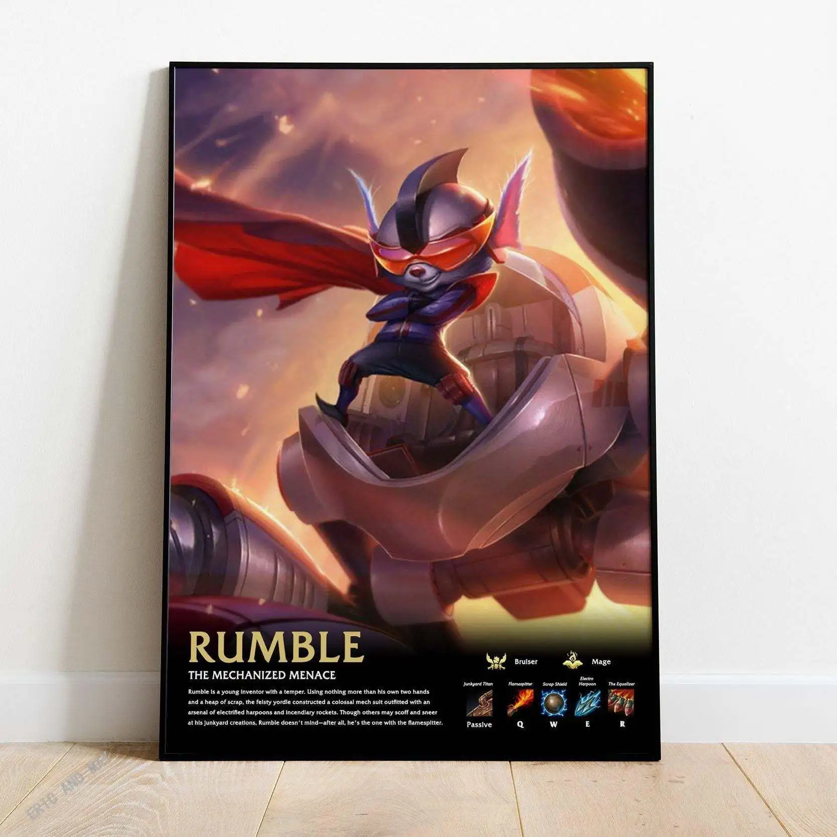 Fan Art Di Rumble League Of Legends