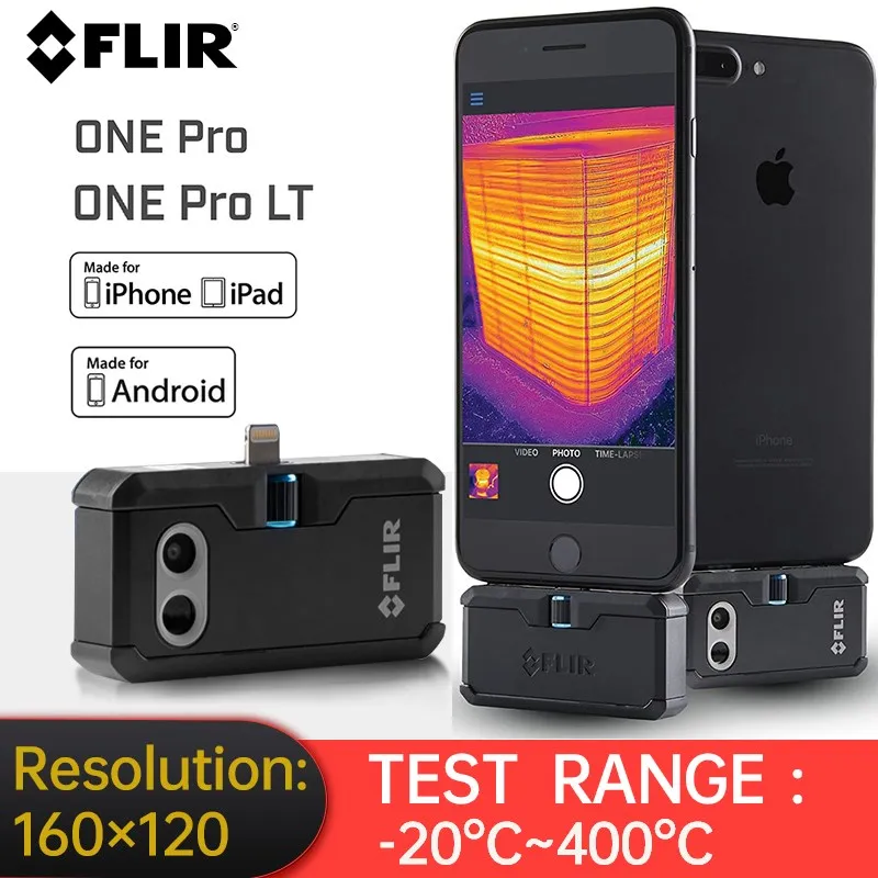 FLIR ONE PRO Thermal Camera Mobile Phone Infrared Thermal Imager for ...