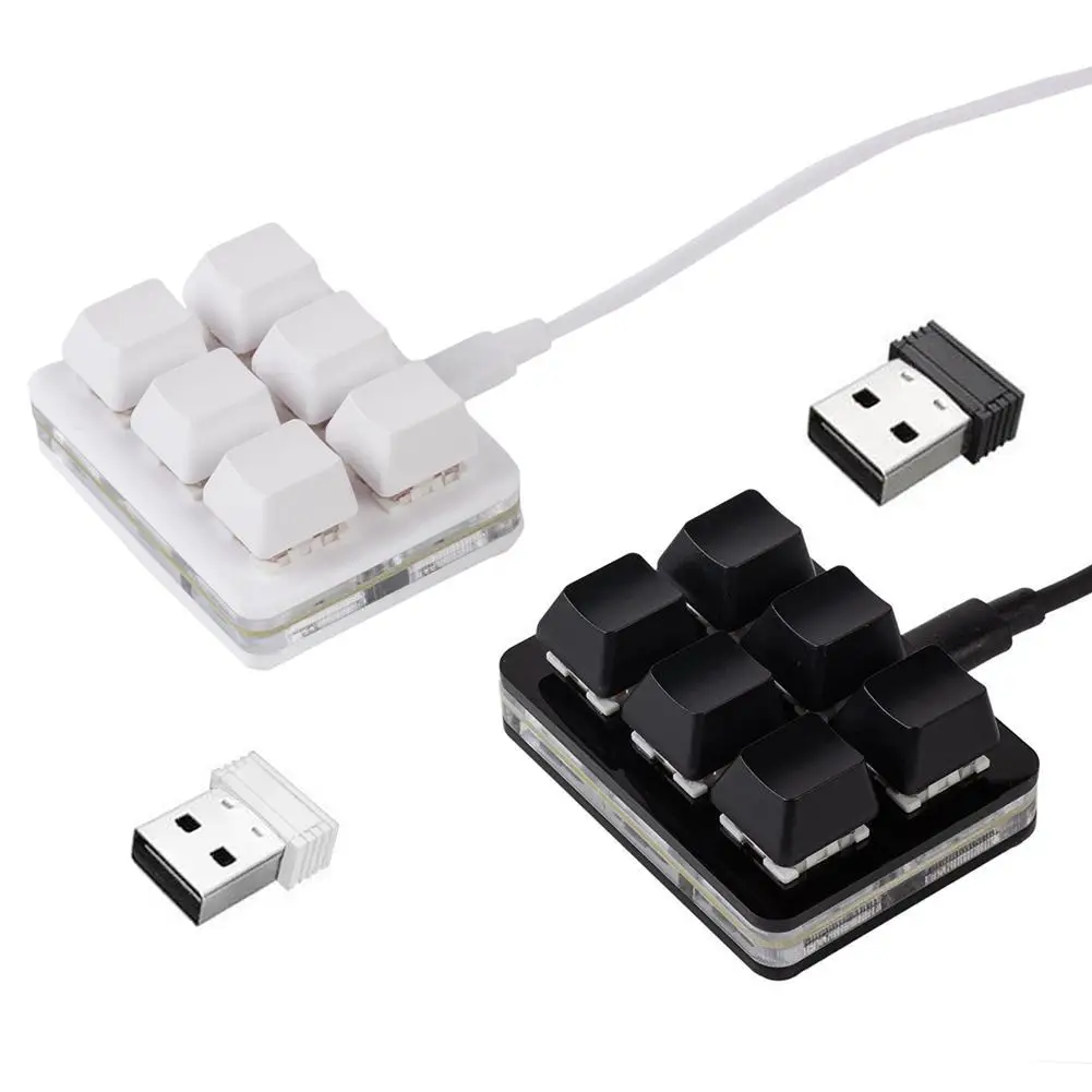 Custom-6-Keys-Keypad-Type-C-Wireless-Bluetooth-4-2-Programming-Macro ...