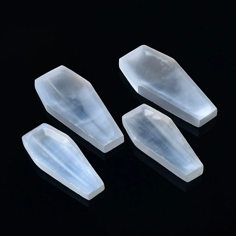 1PC-Natural-White-Selenite-Coffin-Statue-Cavring-Halloween-Charms ...