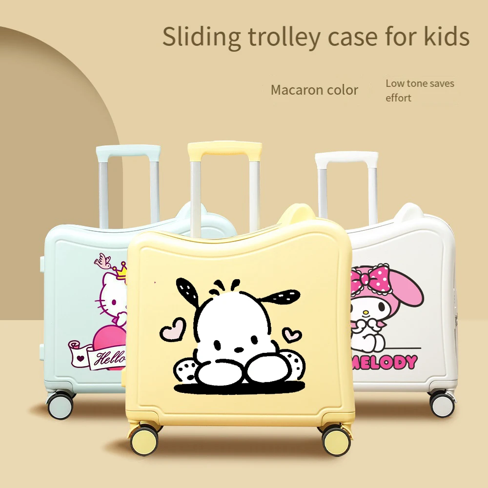 Sanrioed-Pochacco-Suitcase-Hello-Kitty-Cinnamoroll-20-Inches-Trolley ...