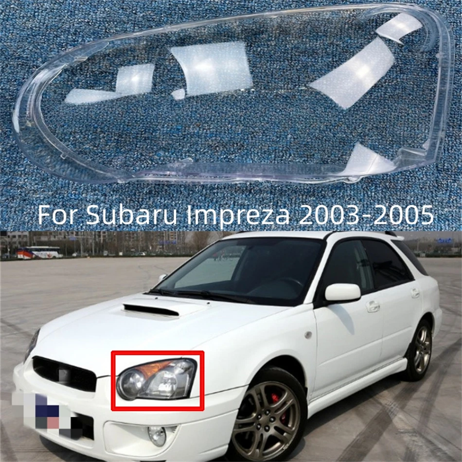 For-Subaru-Impreza-2003-2004-2005-Auto-Front-Headlight-Transparent ...