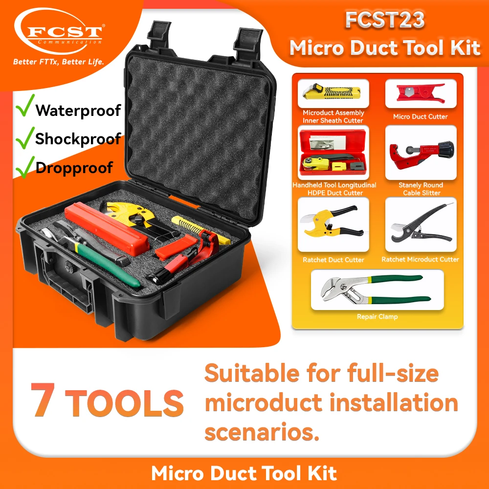 FCST-Fiber-Optic-Micro-Duct-Standard-Tool-Kit-Suitable-For-Full-size ...