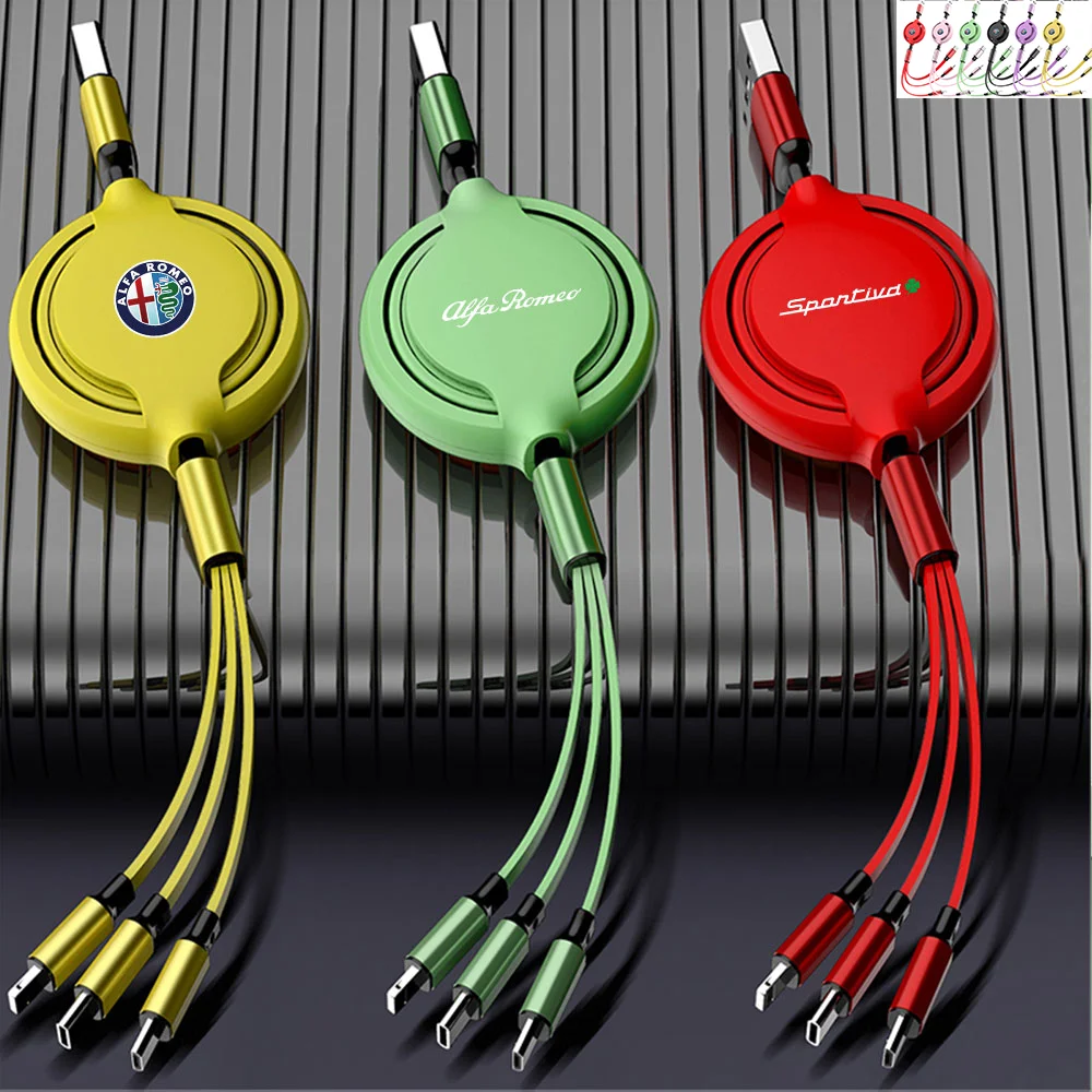3-In-1-Data-Cable-Scalable-Phone-Fast-Charging-Charger-For-Alfa-Romeo ...
