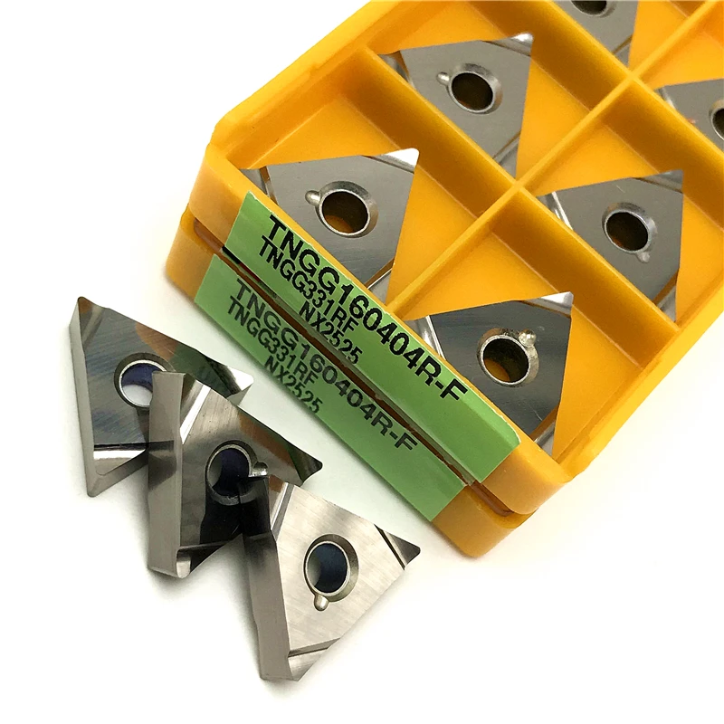 TNGG160404R TNGG160404L-F NX2525 Carbide Inserts External Turning tool ...