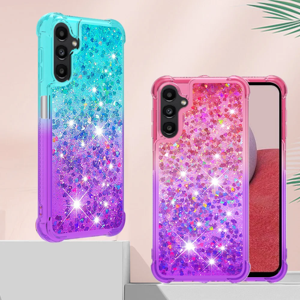 3D Glitter Phone Case for Samsung Galaxy A04 A04S A04E A14 A34 A54 5G F04 M04 A24 A25 Cover ...