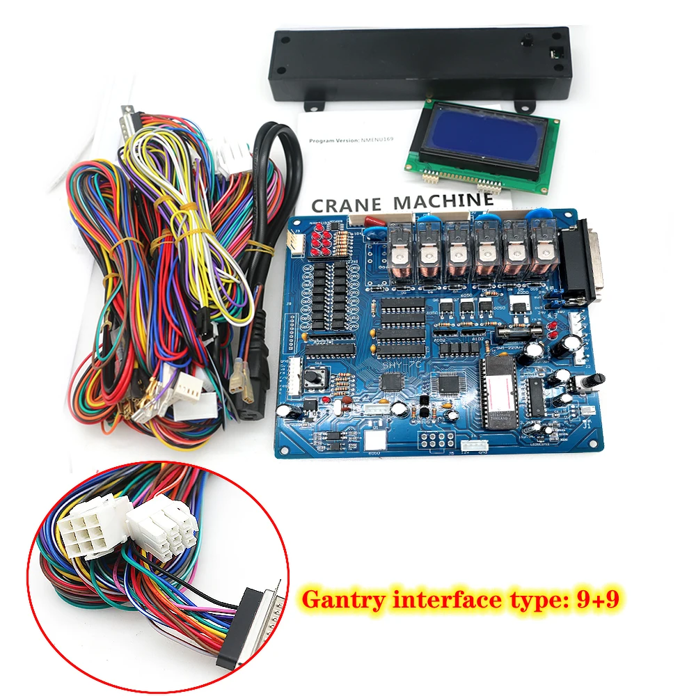 W3-Crane-Claw-Game-PCB-Board-Arcade-m-quina-expendedora-DIY-Placa-base ...