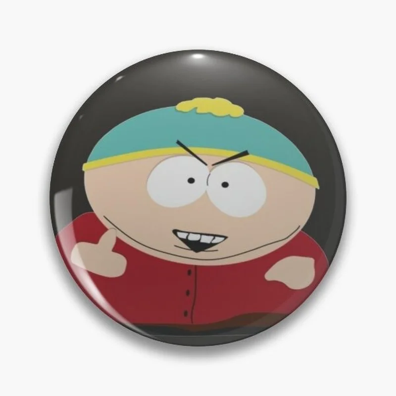 Eric-Cartman-From-Southpark-Showing-Midd-Fashion-Soft-Button-Pin-Lover ...