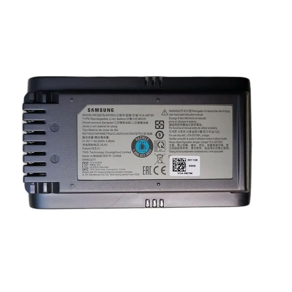new original battery for samsung VS9000 JET75 JET90 VCA-SBT90 VCA ...