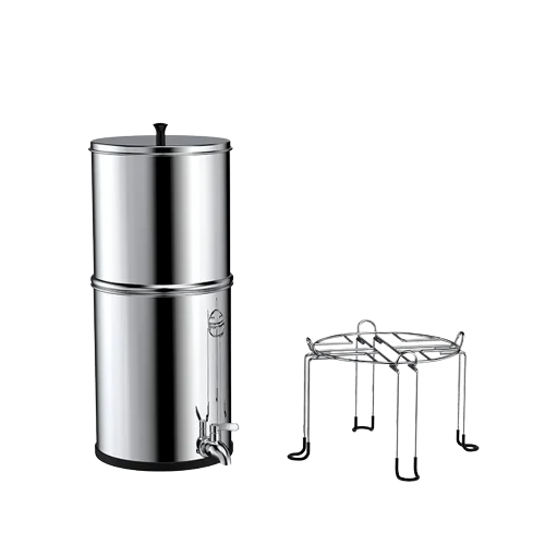 Stainless-Steel-Gravity-Filter-Bucket-Outdoor-Water-Purifier-Camping ...