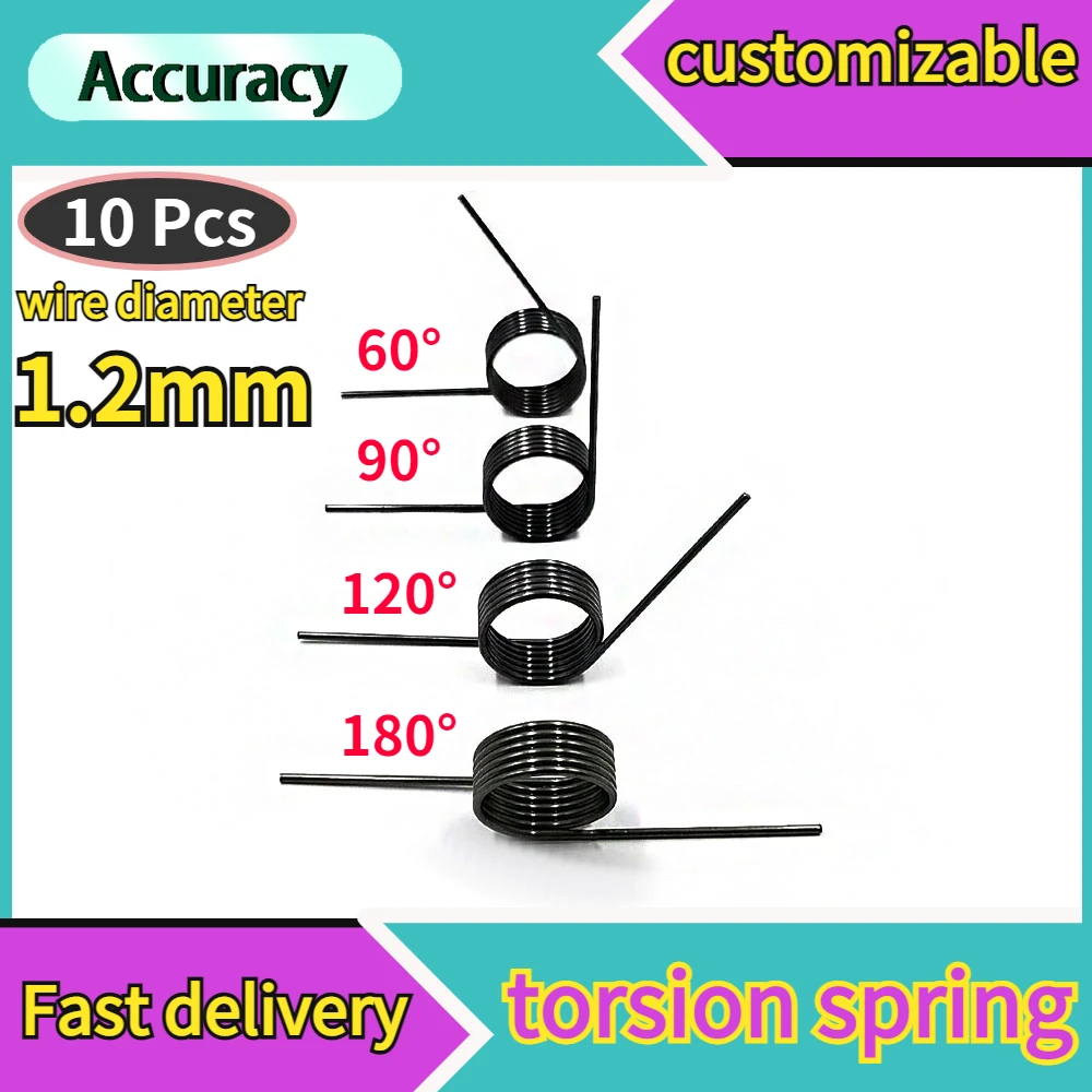 Spring Torsion 1.2mm | Torsional Spring | Steel V Spring | Outside ...