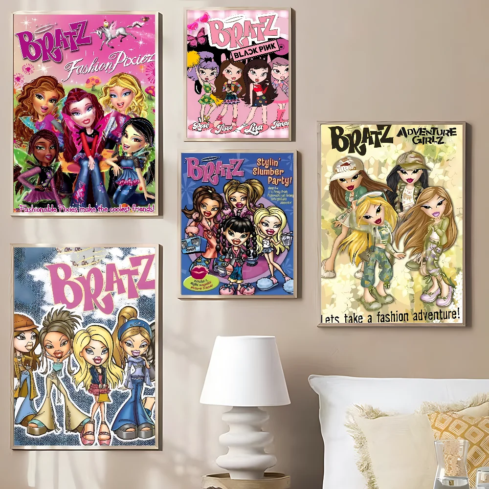 Bratz-Doll-Classic-Anime-Poster-Classic-Vintage-Posters-HD-Quality-Wall ...