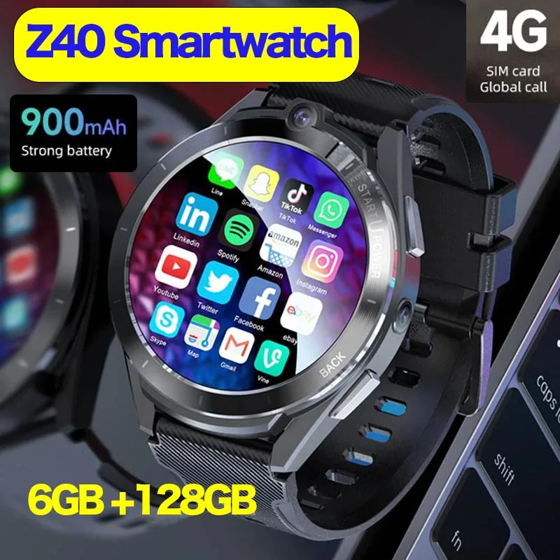 4G-Full-Netcom-Z40-Smart-Watch-Men-RAM-6GB-ROM-128GB-HD-Video-Call-8MP ...