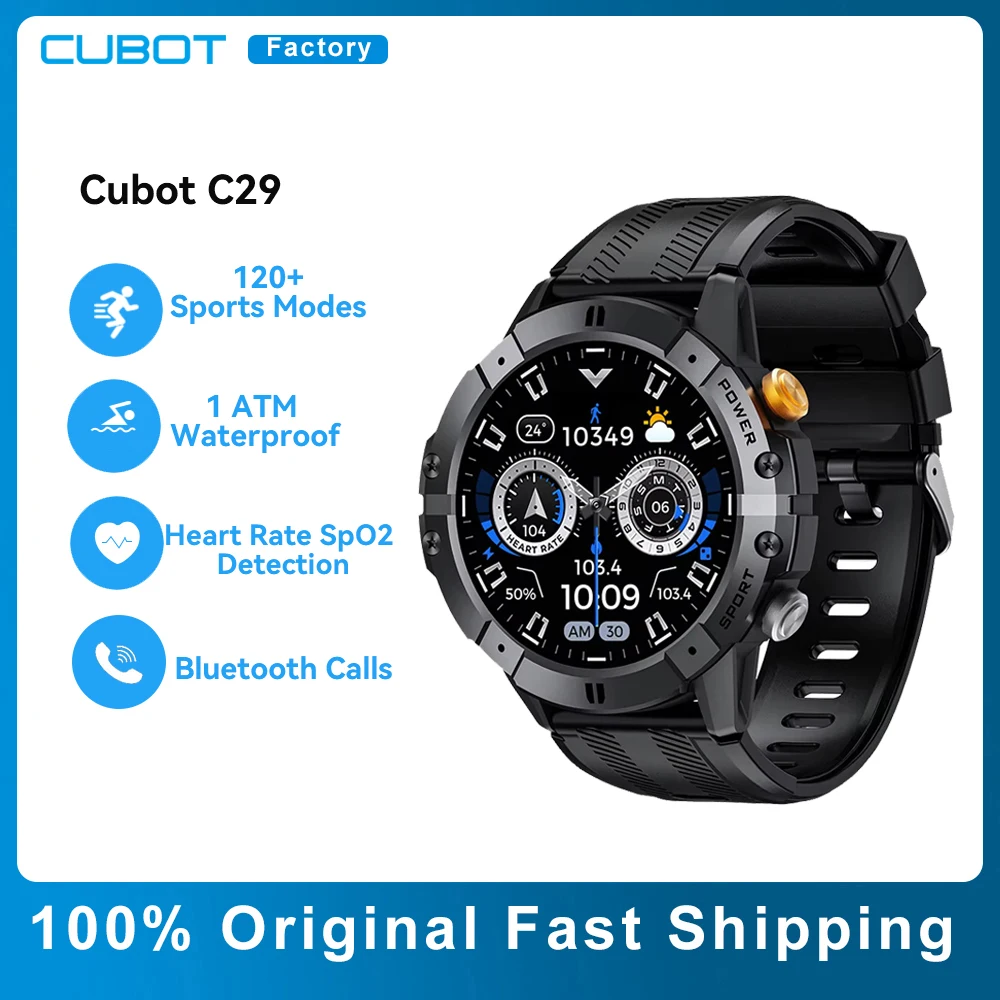 CUBOT-C29-reloj-inteligente-pulsera-con-pantalla-de-1-52-pulgadas-m-s ...