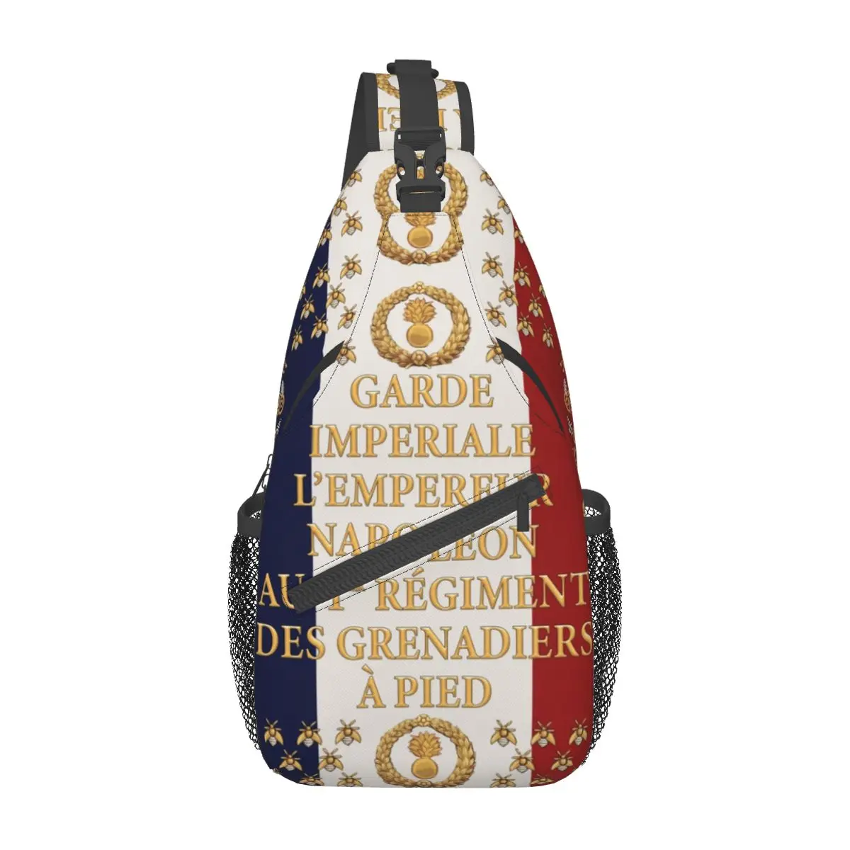 Napoleonic-French-Flag-Sling-Bags-Chest-Crossbody-Shoulder-Backpack ...