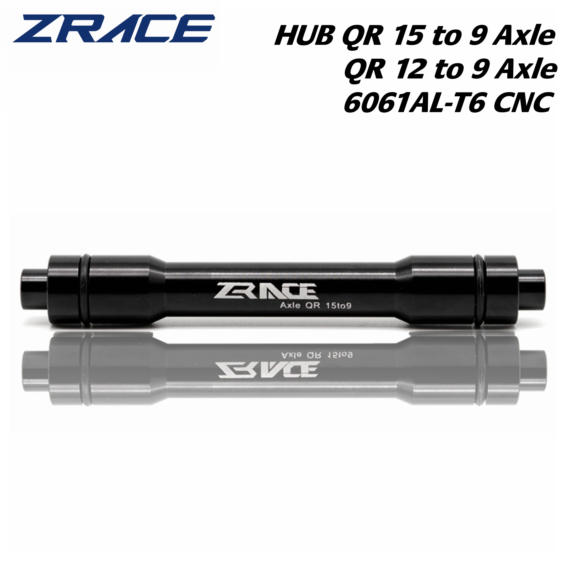 ZRACE-15mm-12mm-Thru-Axle-Hub-to-9mm-Quick-Release-Adapter-15x100 ...