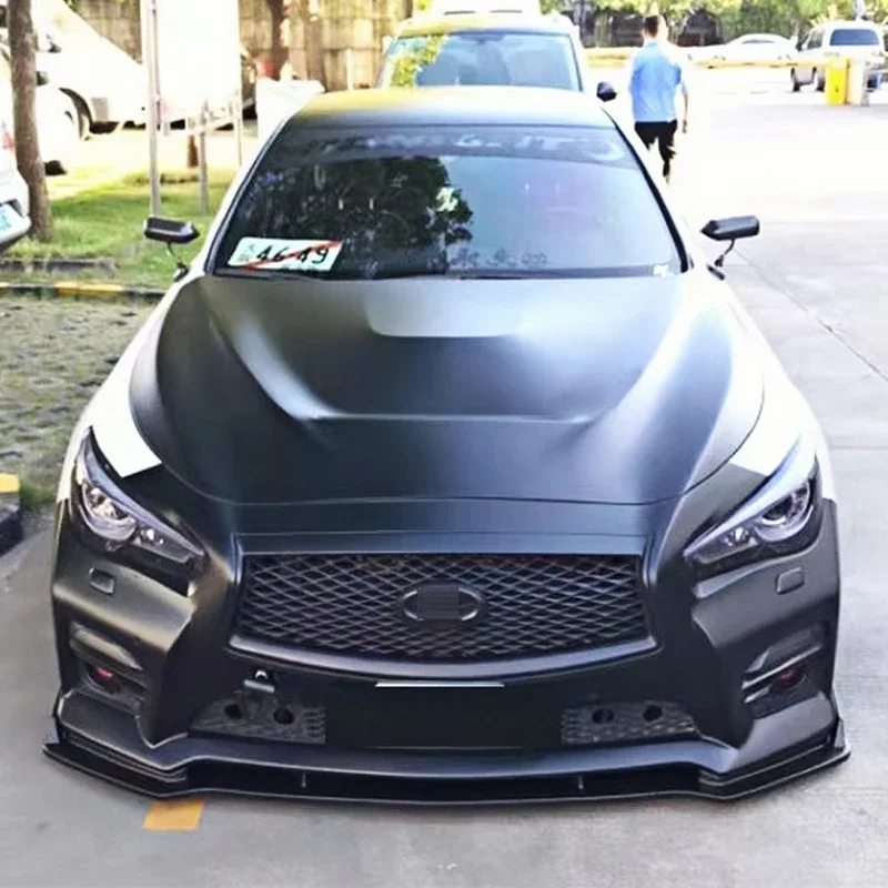 For INFINITI Q50 Sport / Base 2014-2017 Car Front Bumper Lip Spoiler ...