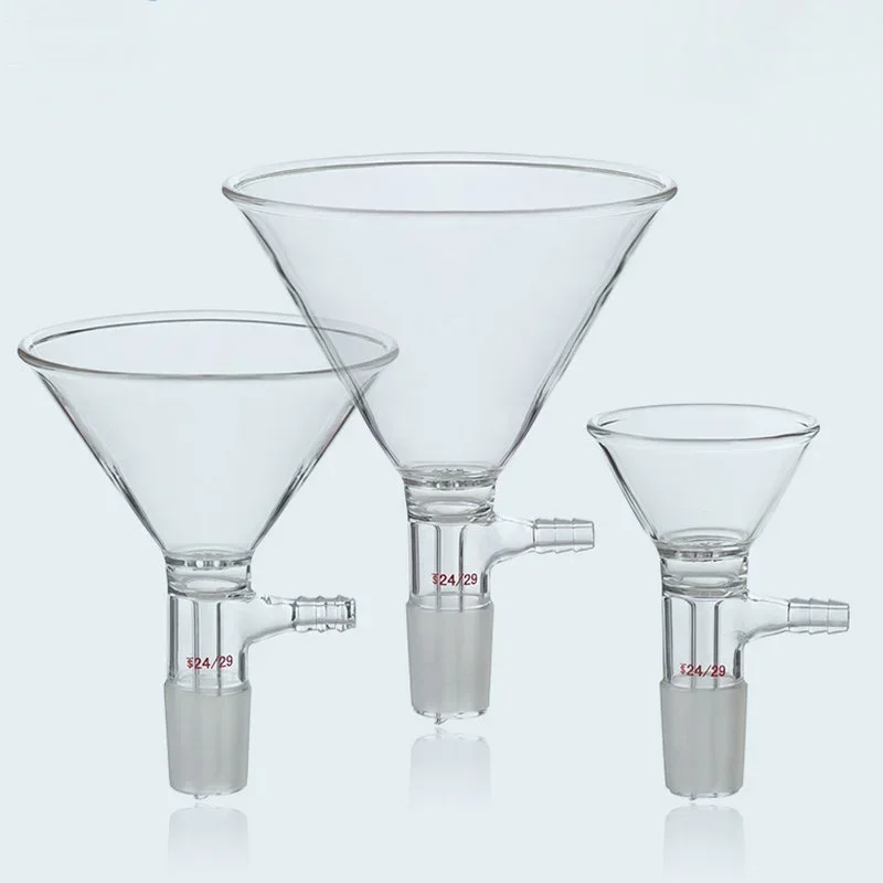 1pc Diameter 60mm to 150mm borosilicate glass suction funnel with ...