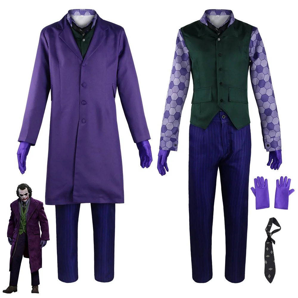 Traje-de-Cosplay-de-Heath-Ledger-para-hombre-disfraz-de-Joker-del ...