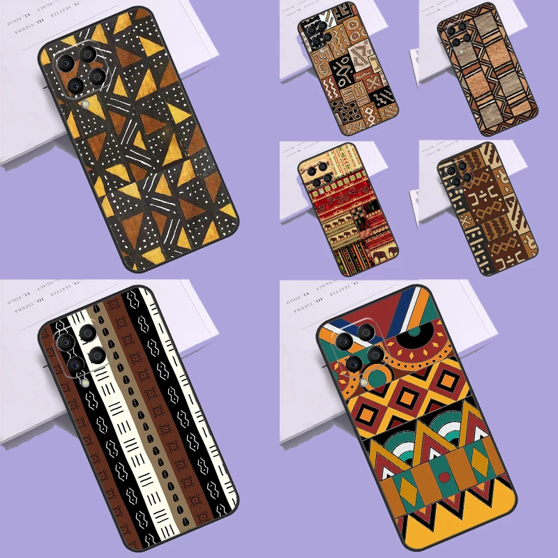 African-Wax-Print-Design-Cover-For-Samsung-Galaxy-M12-M32-M52-M20-M31S ...