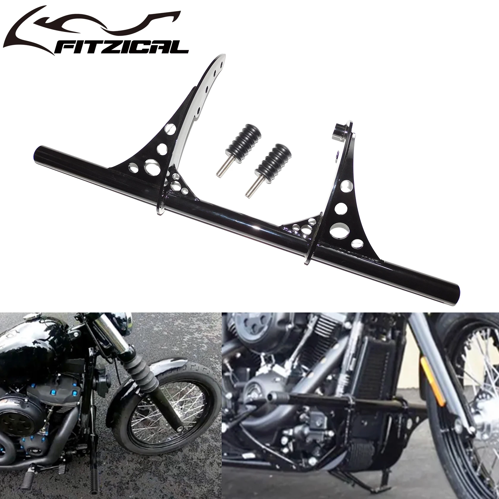 Motorcycle-Highway-Engine-Crash-Bar-Engine-Slider-Guard-Bumper-Frame ...