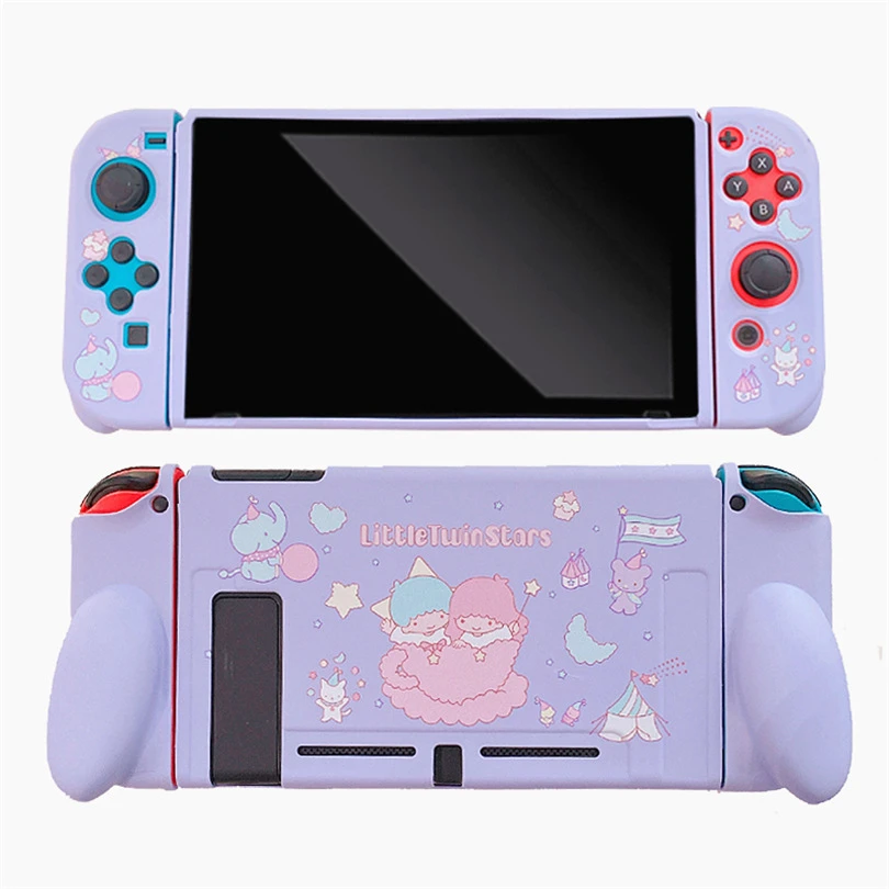 Hello Kitty Kuromi My Melody Switch Protection Shell With Kawaii Game ...