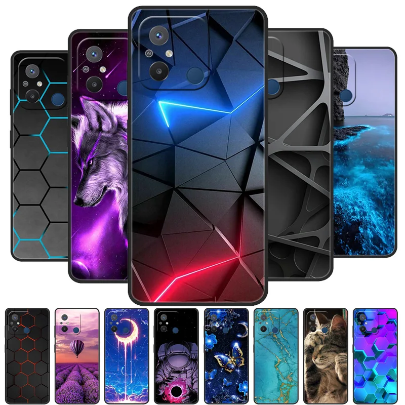 For-Xiaomi-Redmi-12C-Case-Silicon-Shockproof-Back-Cover-Phone-Case-for ...