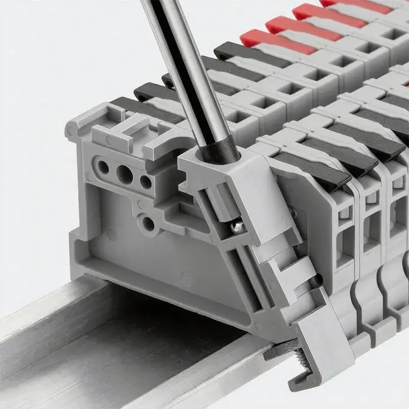 DIN Rail EW/35 DIN Rail End Stopper Bracket 35mm, Terminal Block End ...