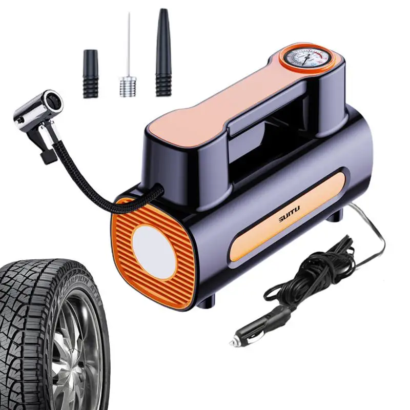 Portable-Electric-Inflator-Car-Compressor-Air-Pump-With-LED-Light ...