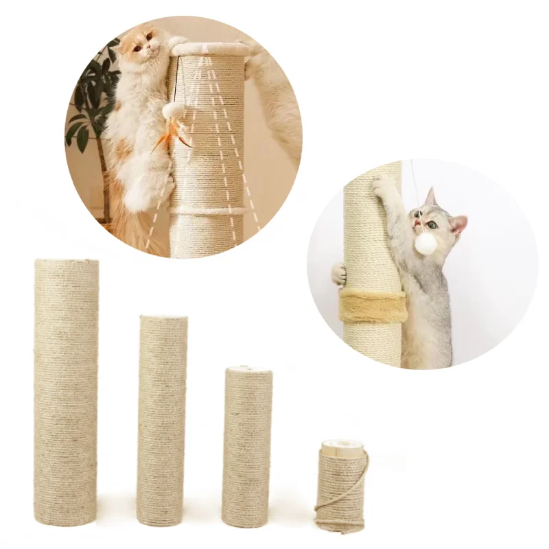 DIY-Cat-Scratching-Post-Replacement-Extension-Post-Supplies-Replaceable ...