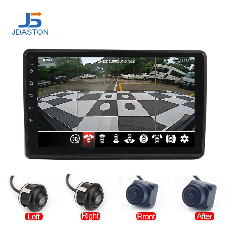 For-Android-with-built-in-360app-3D-Around-view-360-car-camera ...