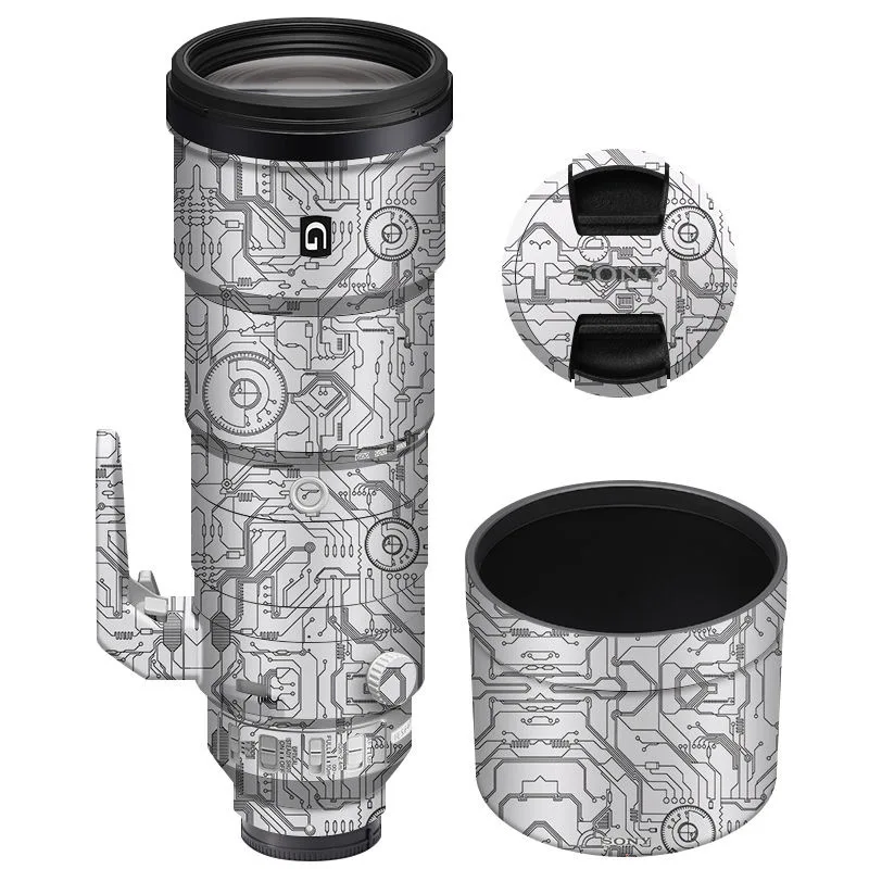 SEL200600G Camera Lens Sticker Coat Wrap Protective Film Body Decal ...