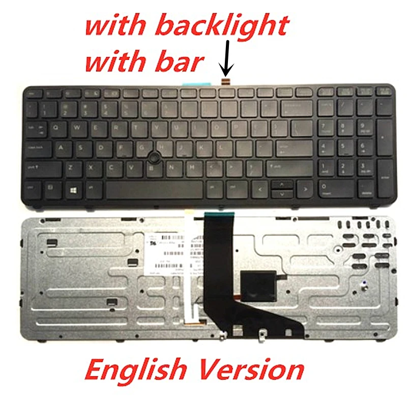 Laptop-English-Layout-Keyboard-For-HP-ZBOOK-15-G1-G2-ZBOOK-17-G1-G2 ...