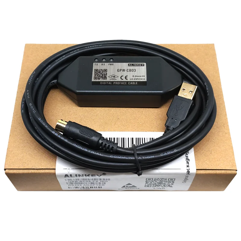 GPW-CB03 or USB-GPW-CB02 HMI Programming Cable for Digital GP Proface GPW CB03 CB02