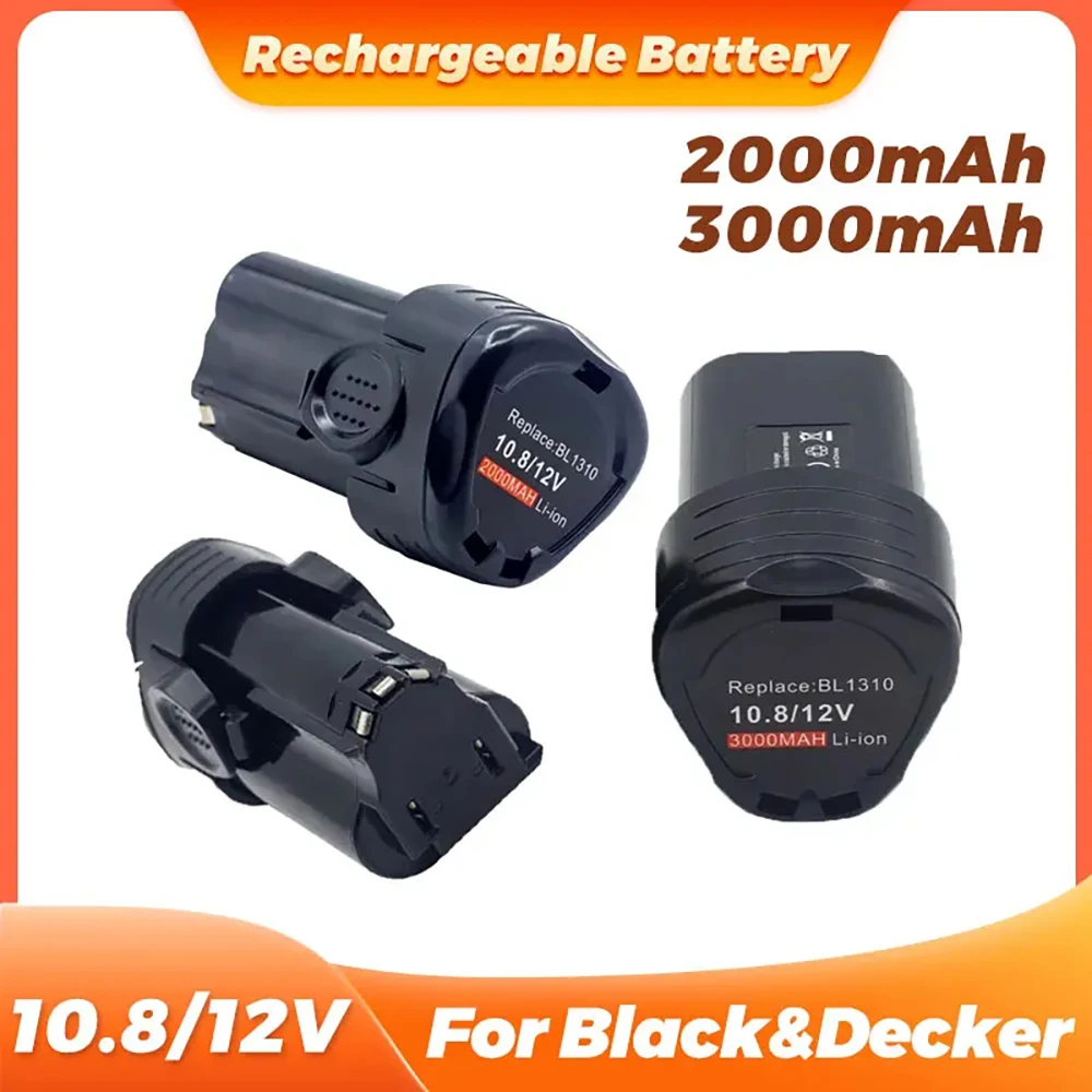 Battery-for-Black-Decker-10-8V-12V-2000mAh-3000mAh-Power-Tool-Batterij ...