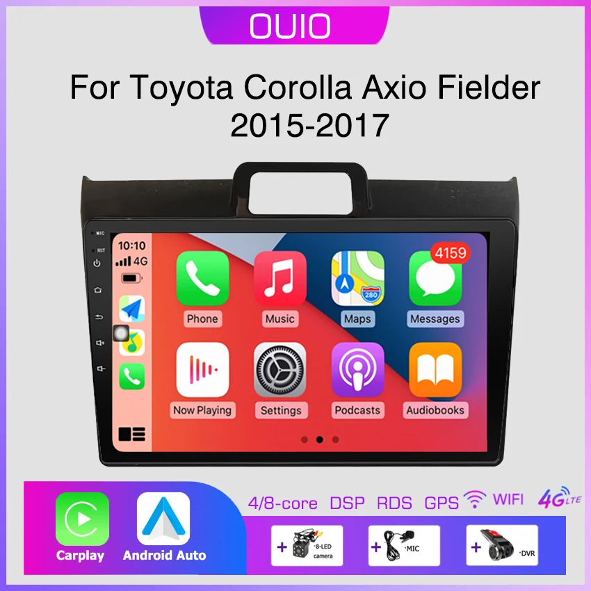 Android-13-Radio-For-Toyota-Corolla-Axio-Fielder-2015-2016-2017-Car ...