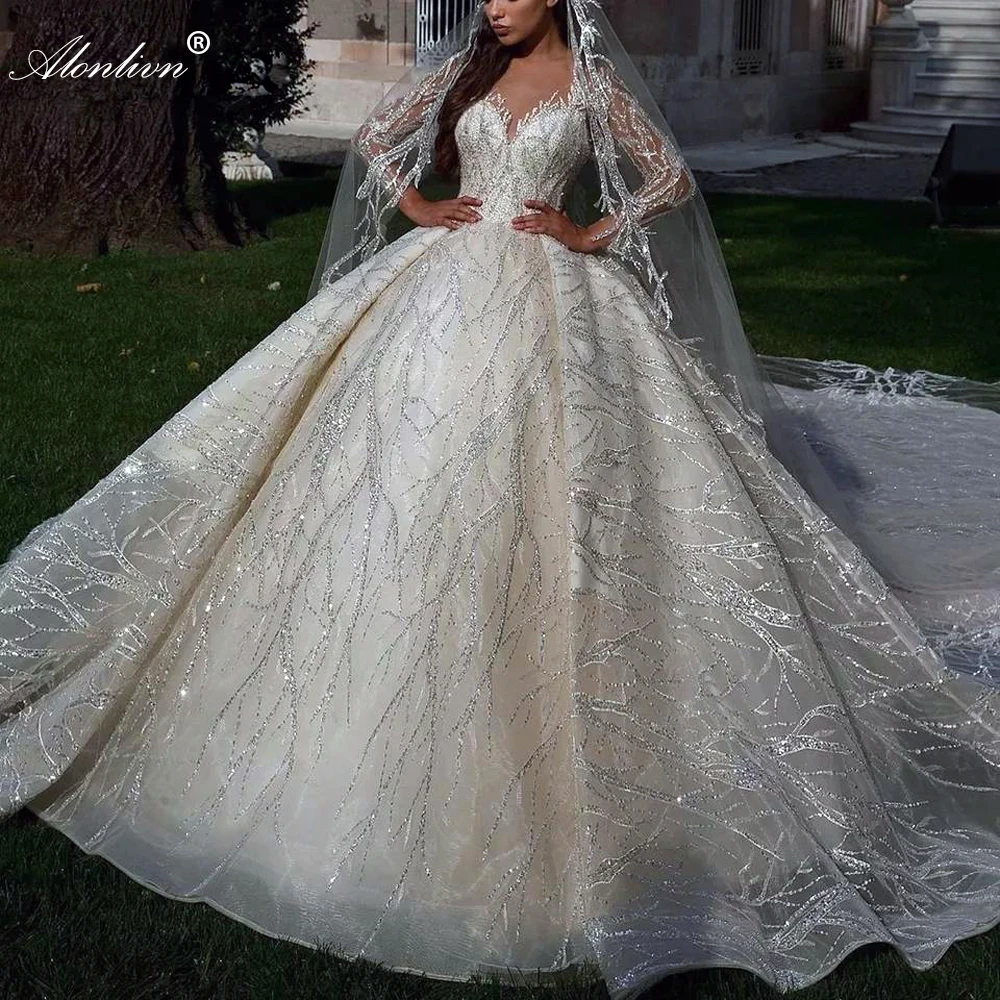 Extravagant Bling Wedding Dresses
