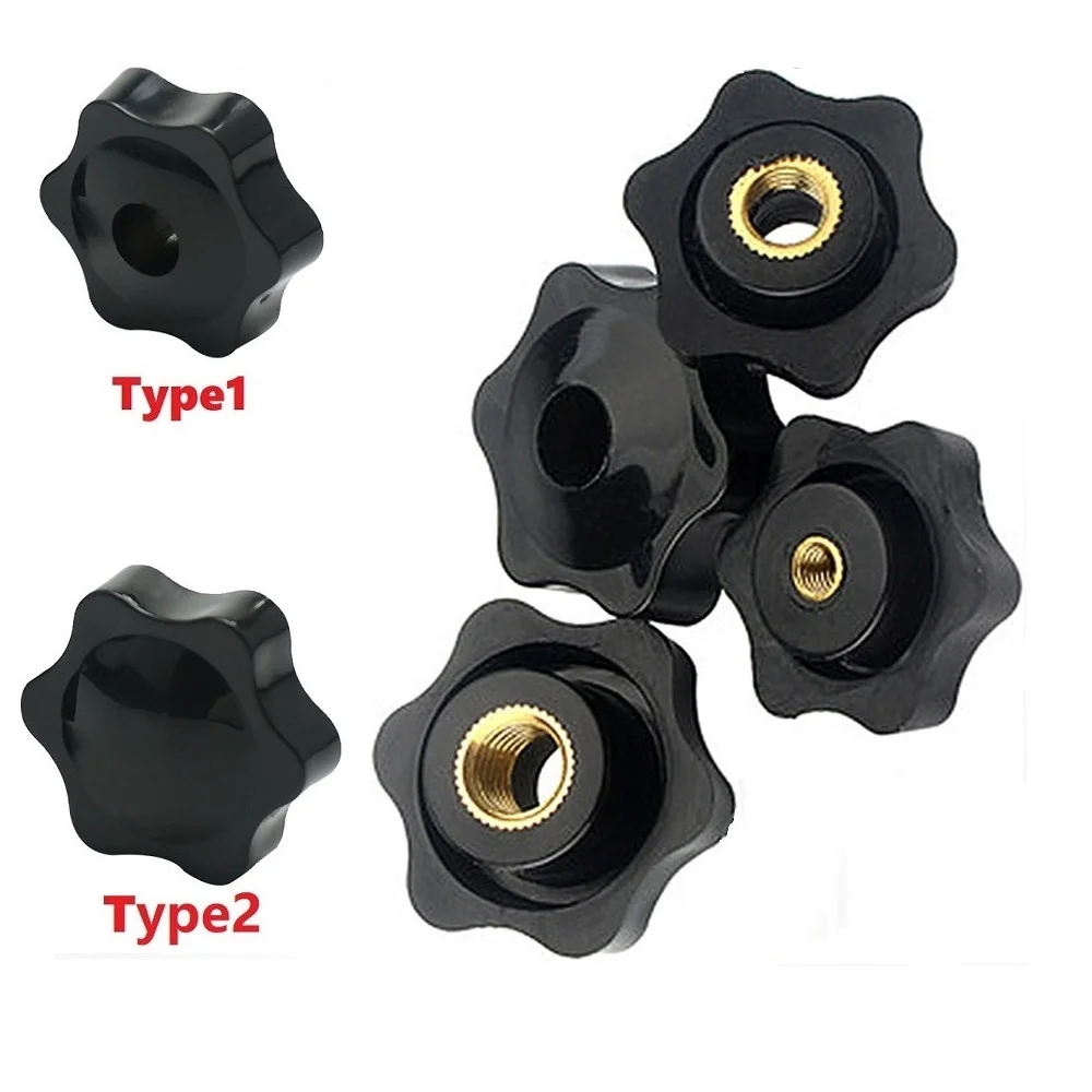 Thumb Nuts M4 M5 M6 M8 M10 M12 Plum Hand Tighten Nuts Handle Thread ...
