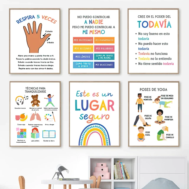 Spanish School Posters