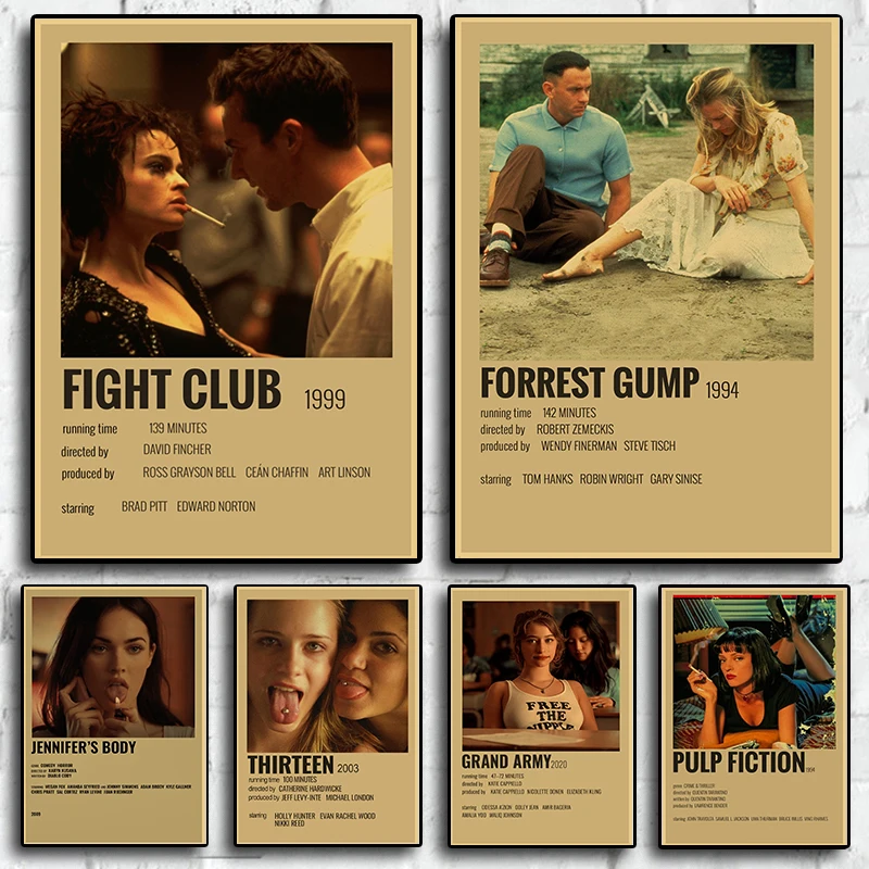 Johnny-s-Body-Forrest-Gump-Filme-P-steres-Est-ticos-Filme-Clube-de-Luta ...