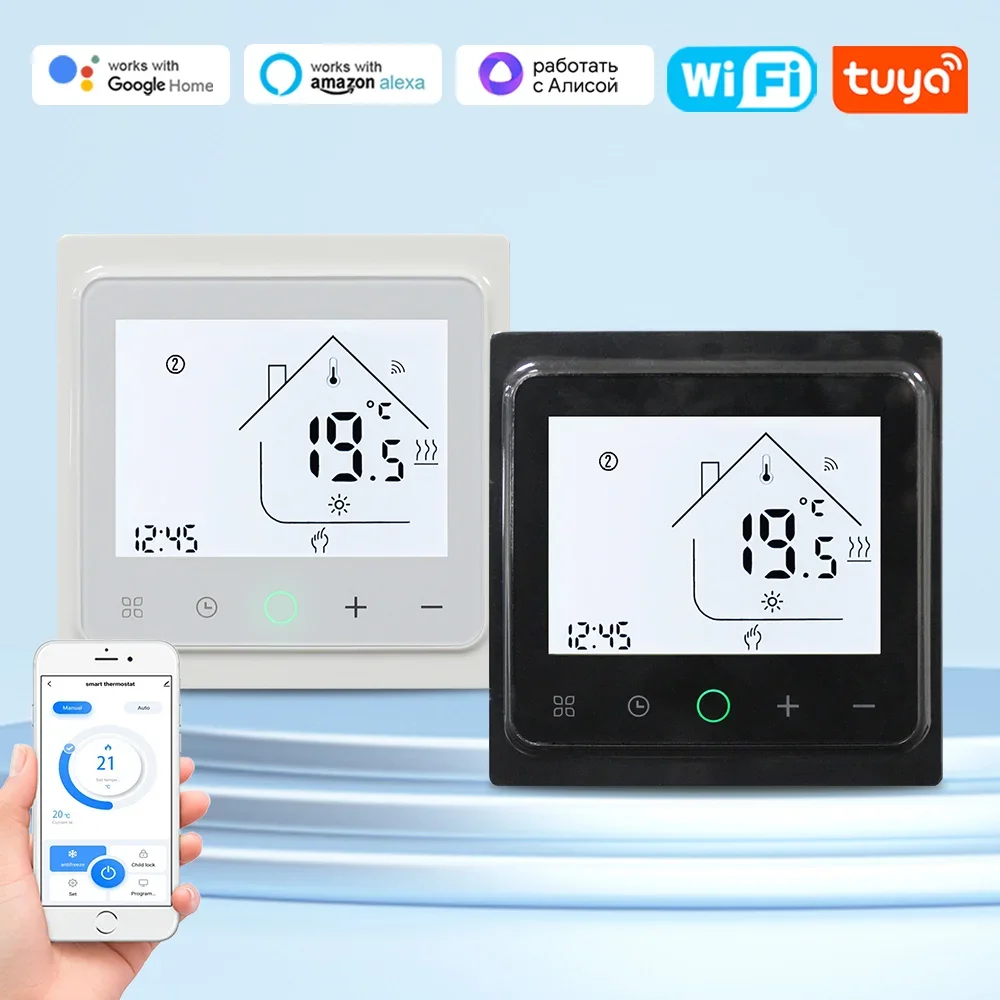 Tuya-Thermostat-WiFi-Smart-Life-contr-leur-de-temp-rature-chauffage-lectrique-bomicrophone-gaz ...