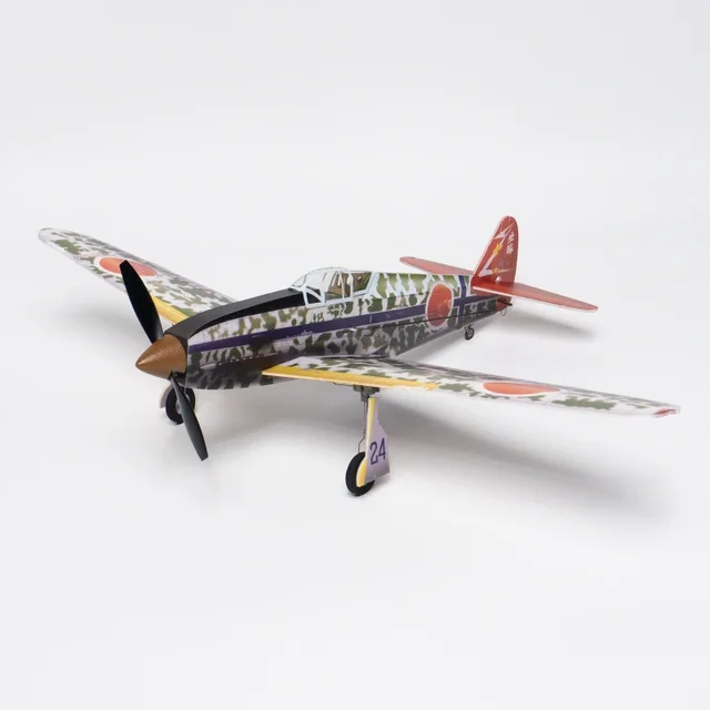 Minimum RC Warbird KI-61 Tony 5CH Aircraft with Retractable Landing Gear