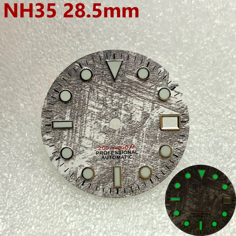 28-5mm-Dial-NH35-Movement-Accessory-New-Meteorite-Pattern-Suitable-for ...