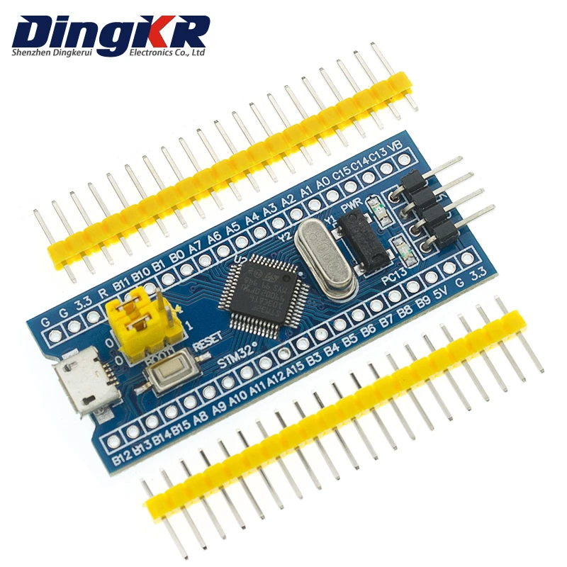 Módulo de placa de desarrollo de sistema mínimo para Arduino, STM32F103C6T6, STM32F103C8T6, ARM ...