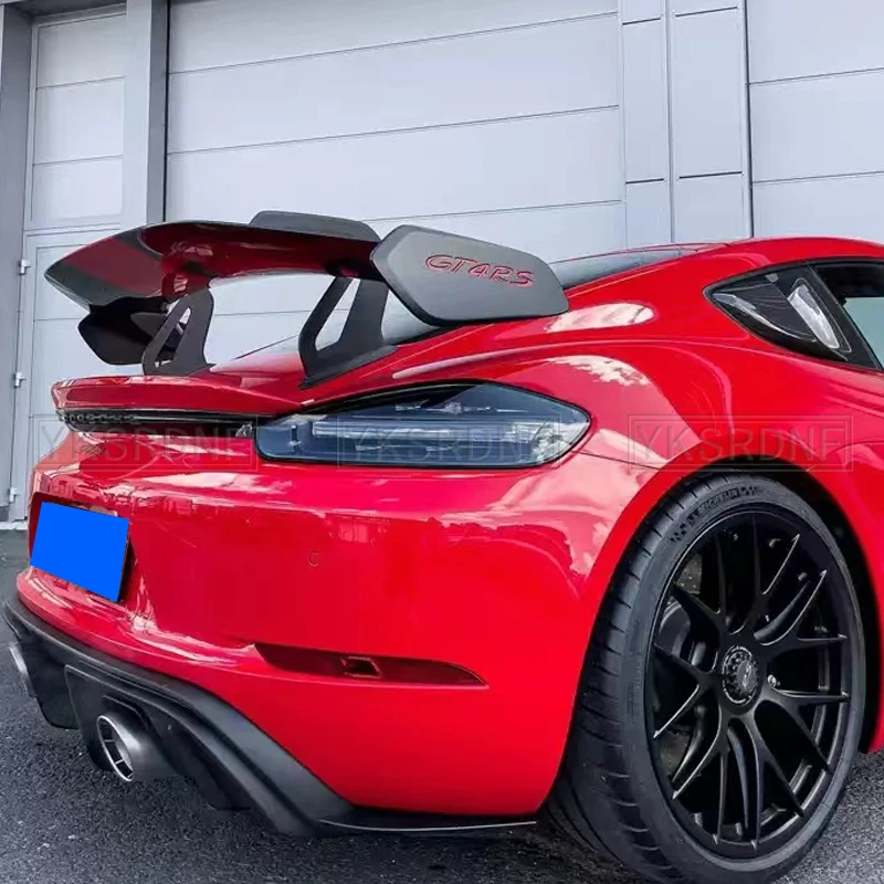 For Porsche Cayman 718 987 997 998 981 911 Boxster Gt4 Carbon Fiber ...