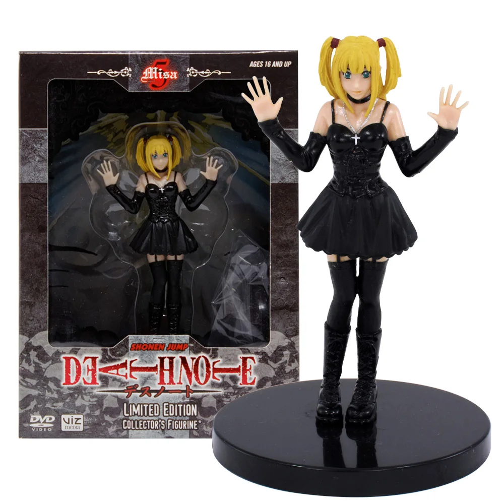 12CM Anime Death Notes Misa Figure Toy Car Deathnote L Killer Misa ...