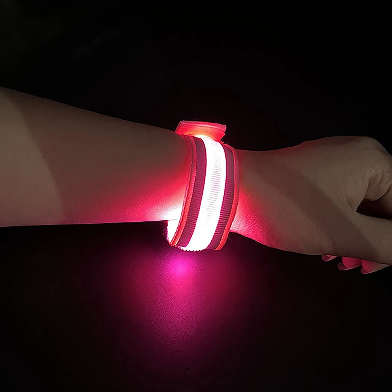 Night-Running-Armband-LED-Light-Outdoor-Sports-USB-Rechargeable-Safety ...