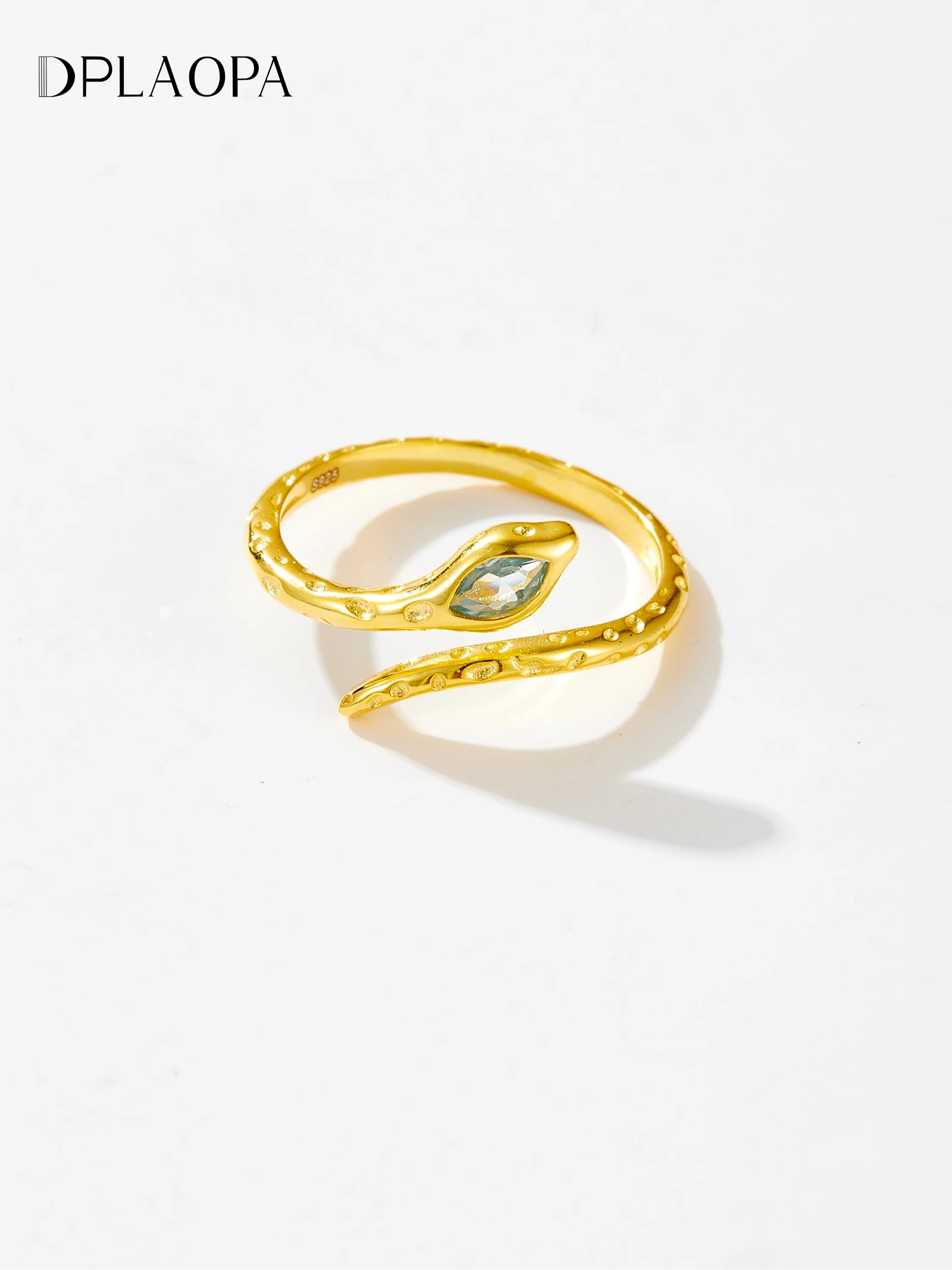 DPLAOPA-100-925-Sterling-Silver-Blue-Opal-Resizable-Snake-Ring-Women-Luxury-Rock-Punk-Wedding ...