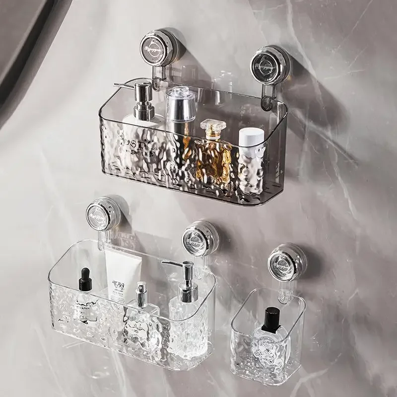 Light-Luxury-Rotating-Suction-Cup-Storage-Rack-Bathroom-Non-Perforated ...
